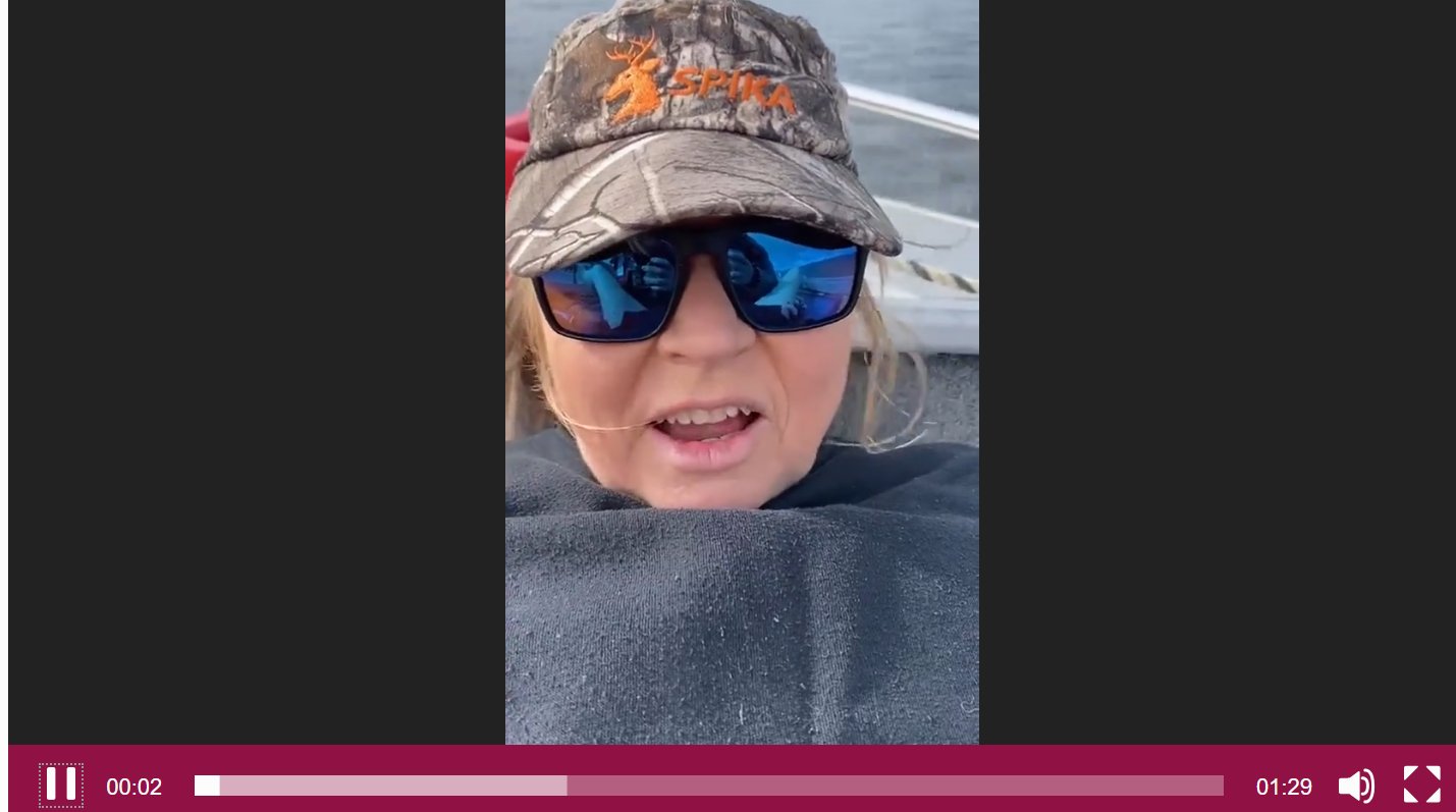 Girl with Trout Fish Video | Australia trout for Clout video - trout ...